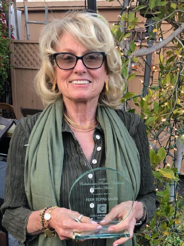 Fern Salka is awarded the Eureka Award!